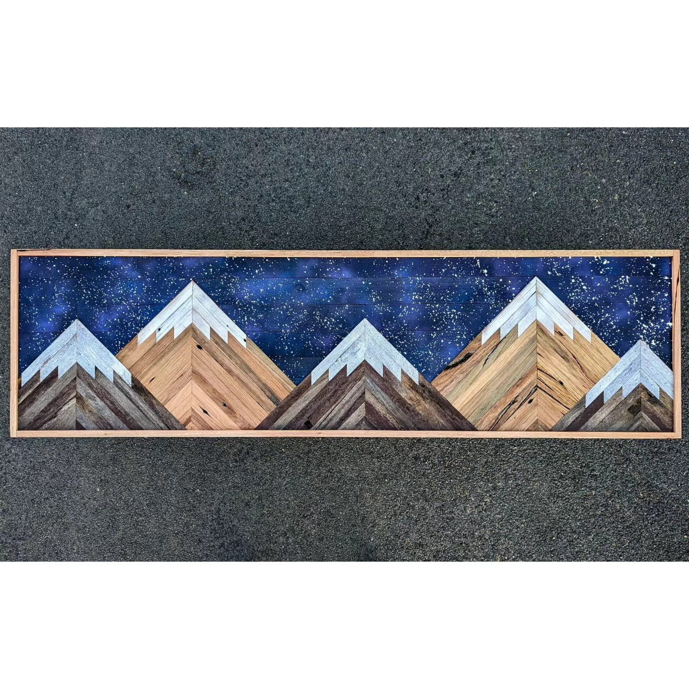 Mountainscape Wall Art 1800x600mm (pre-order) – AC Woodwork Store